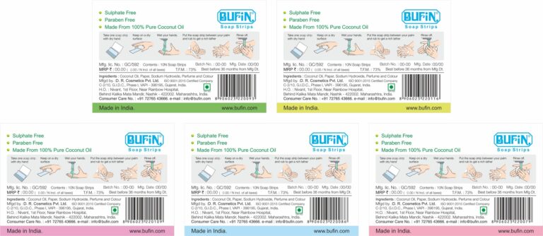 Bufin Paper Soap Strip | Soap Strip supplier in Pune